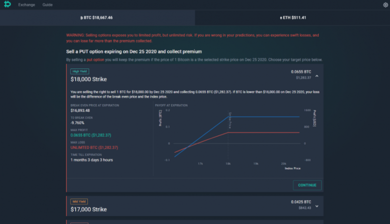 Deribit Option Discovery Tool - Deribit Insights