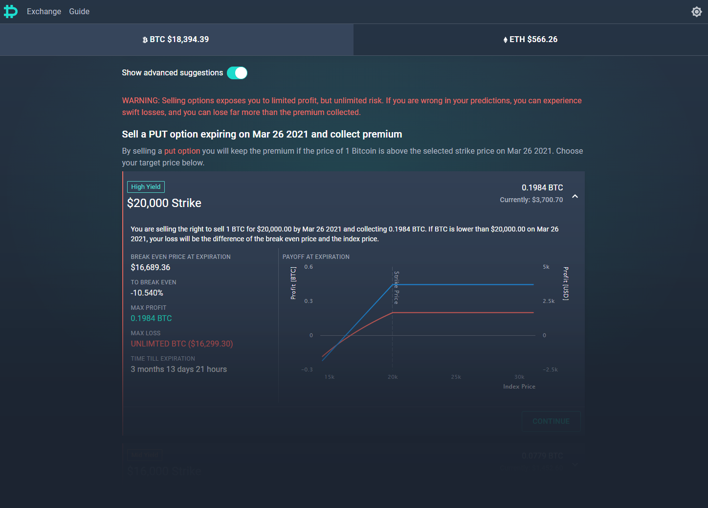 Trading Tools - Deribit Insights