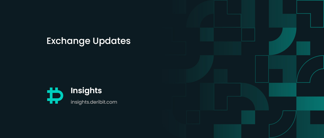 Exchange Updates - Information about our Platform.
